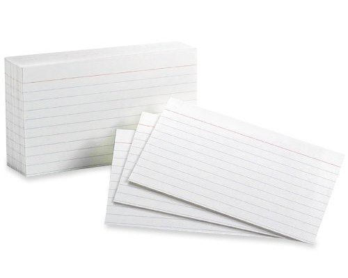 Writer's Toolkit: Index Cards - The Wolfe's (Writing) Den